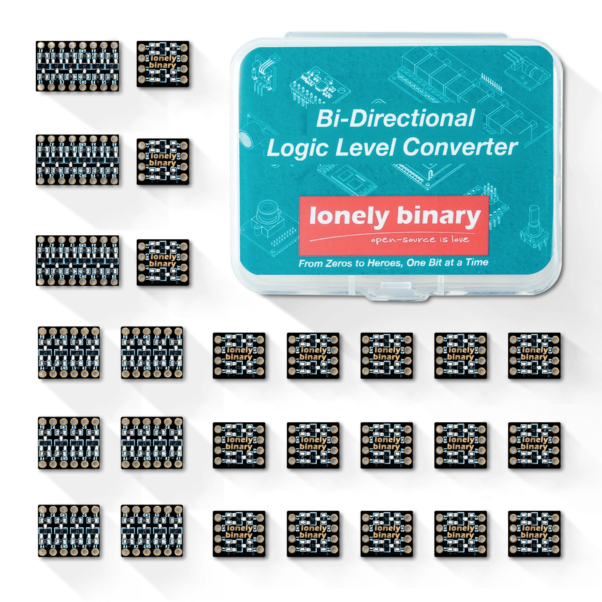 Logic Level Converter Bi-Directional – Lonely Binary