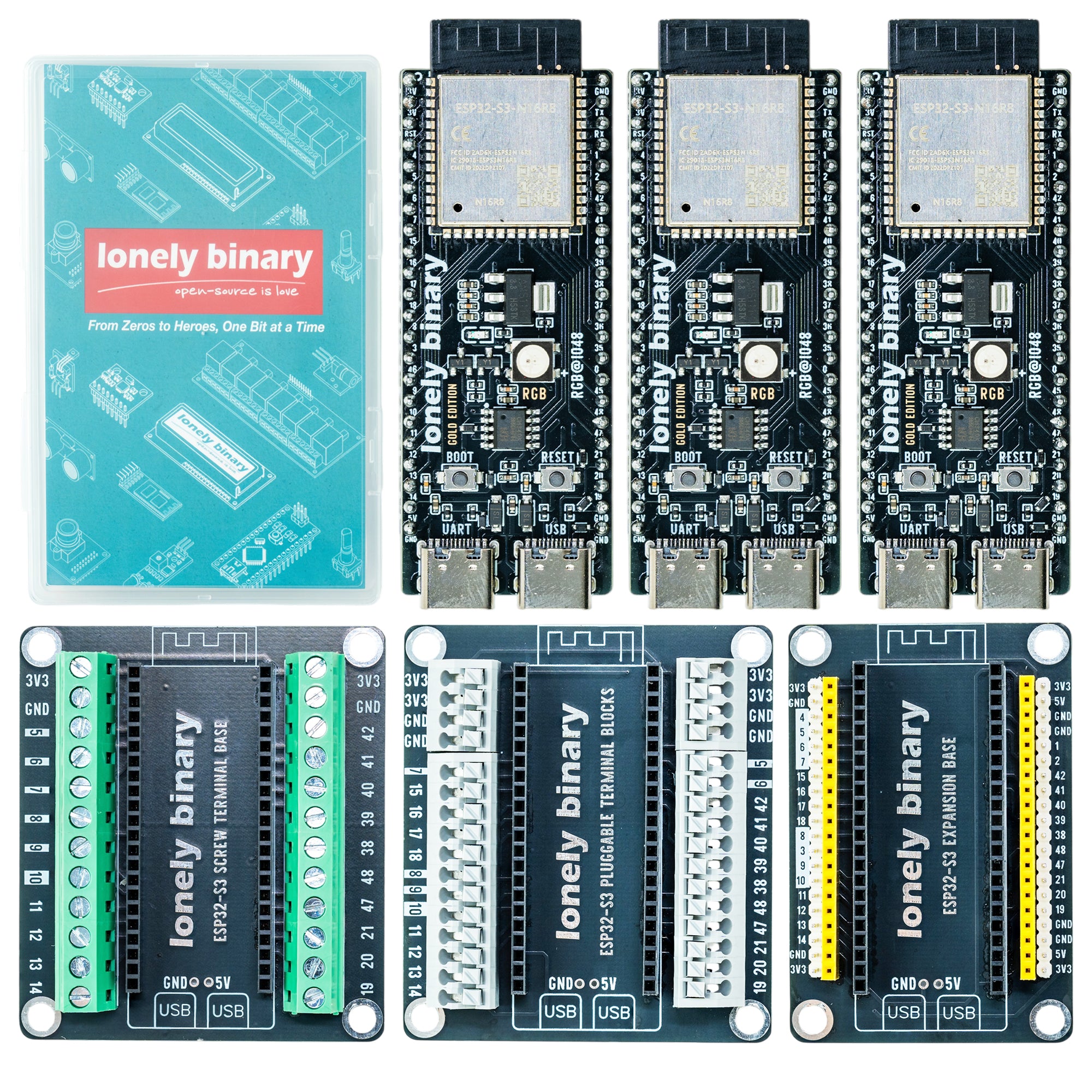 ESP32-S3 Set – Lonely Binary
