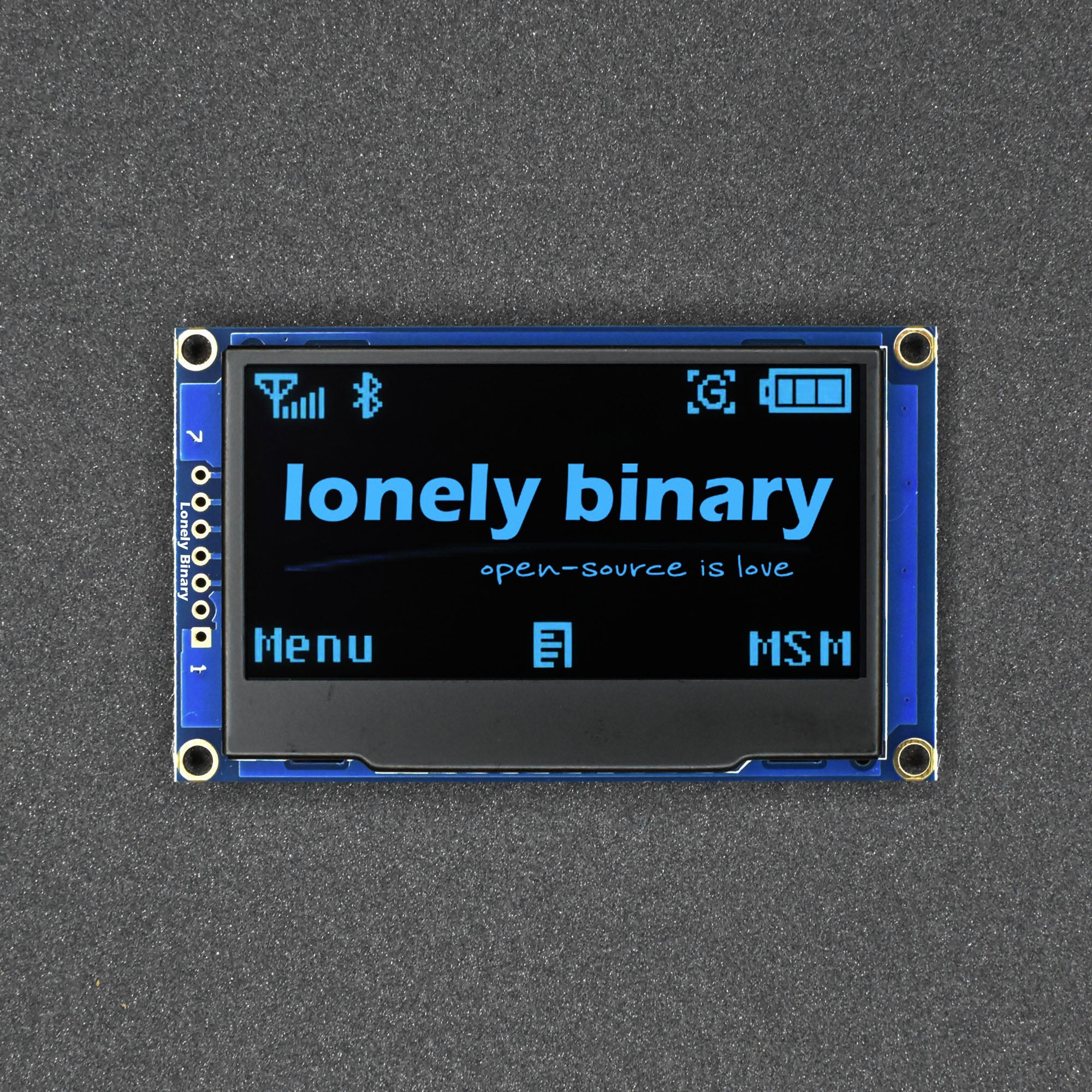 Oled 242 I2c Spi Display Lonely Binary