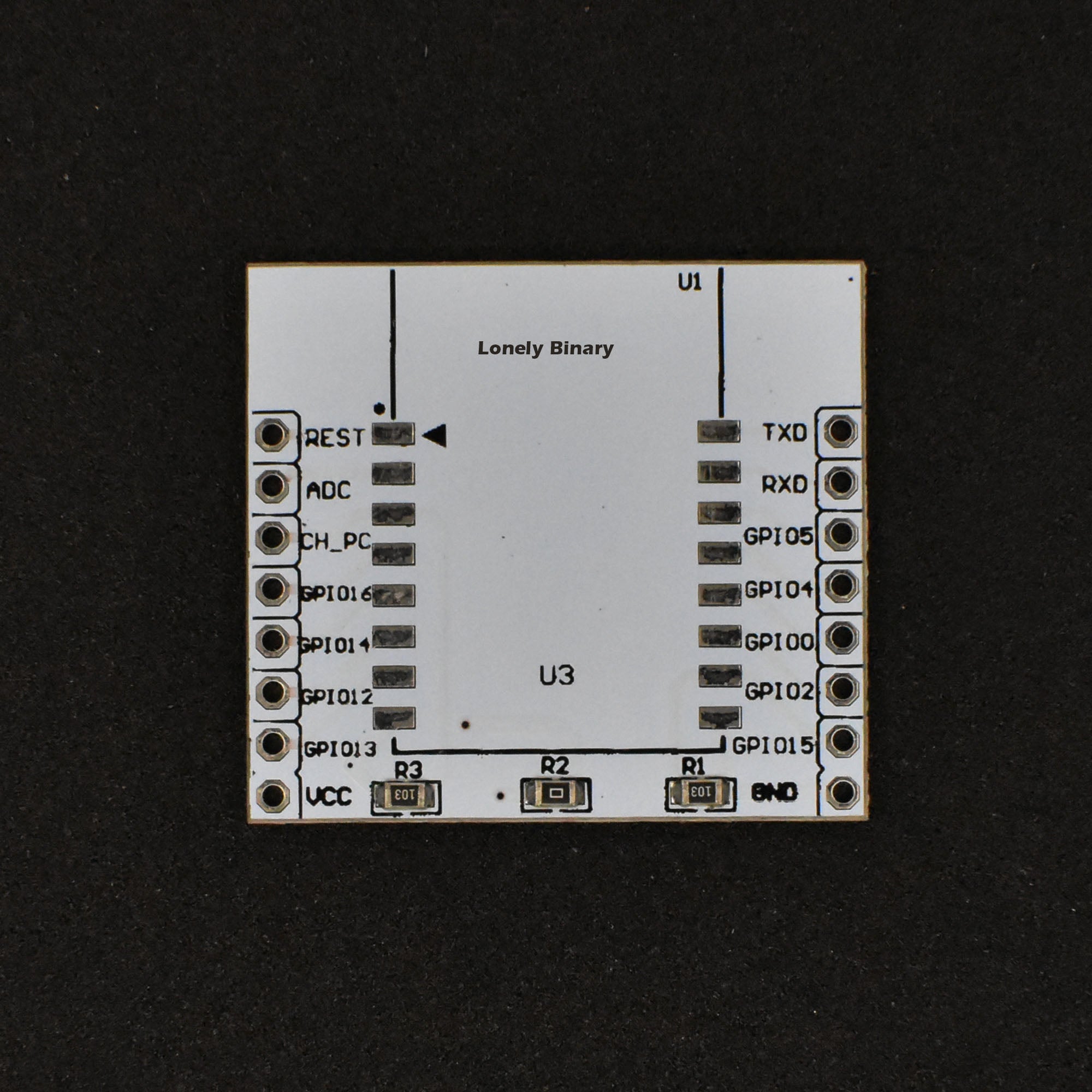 Esp8266 Module Breakout Board Lonely Binary