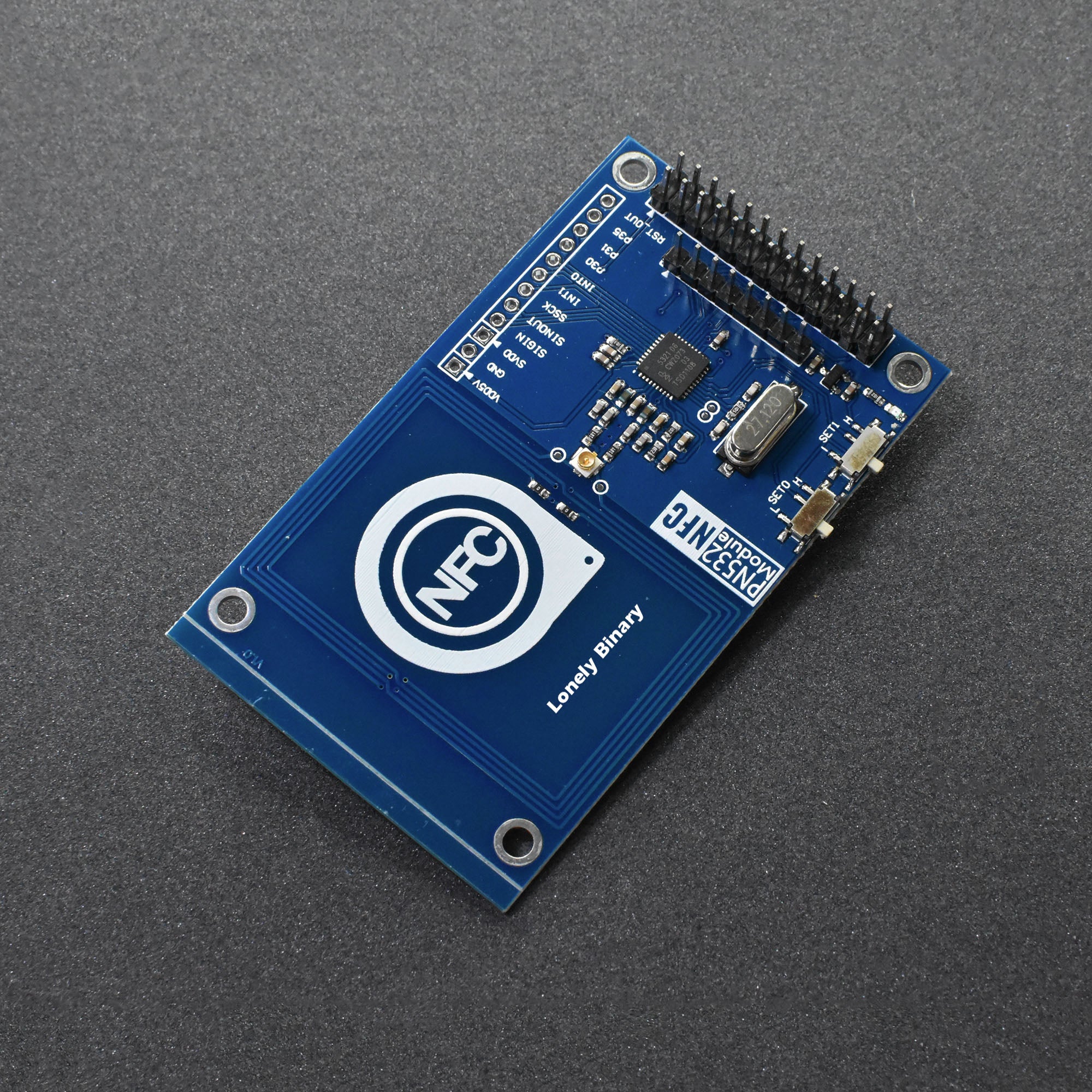 Pn532 Nfc Precise Rfid Ic Card Reader Module Lonely Binary