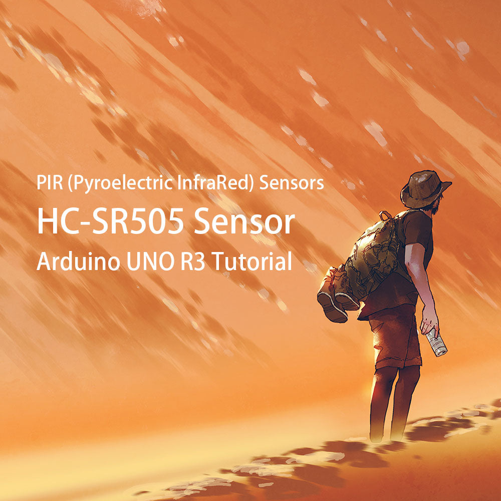 How To Use The Hc Sr505 Pir Sensor With The Arduino Uno R3 Lonely Binary
