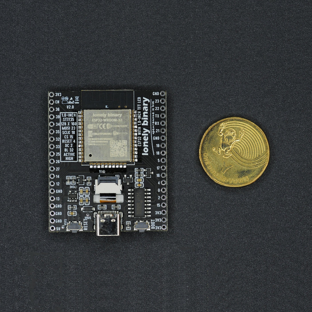 Esp32 With 1 8 Inch Tft Lcd Development Board Lonely Binary