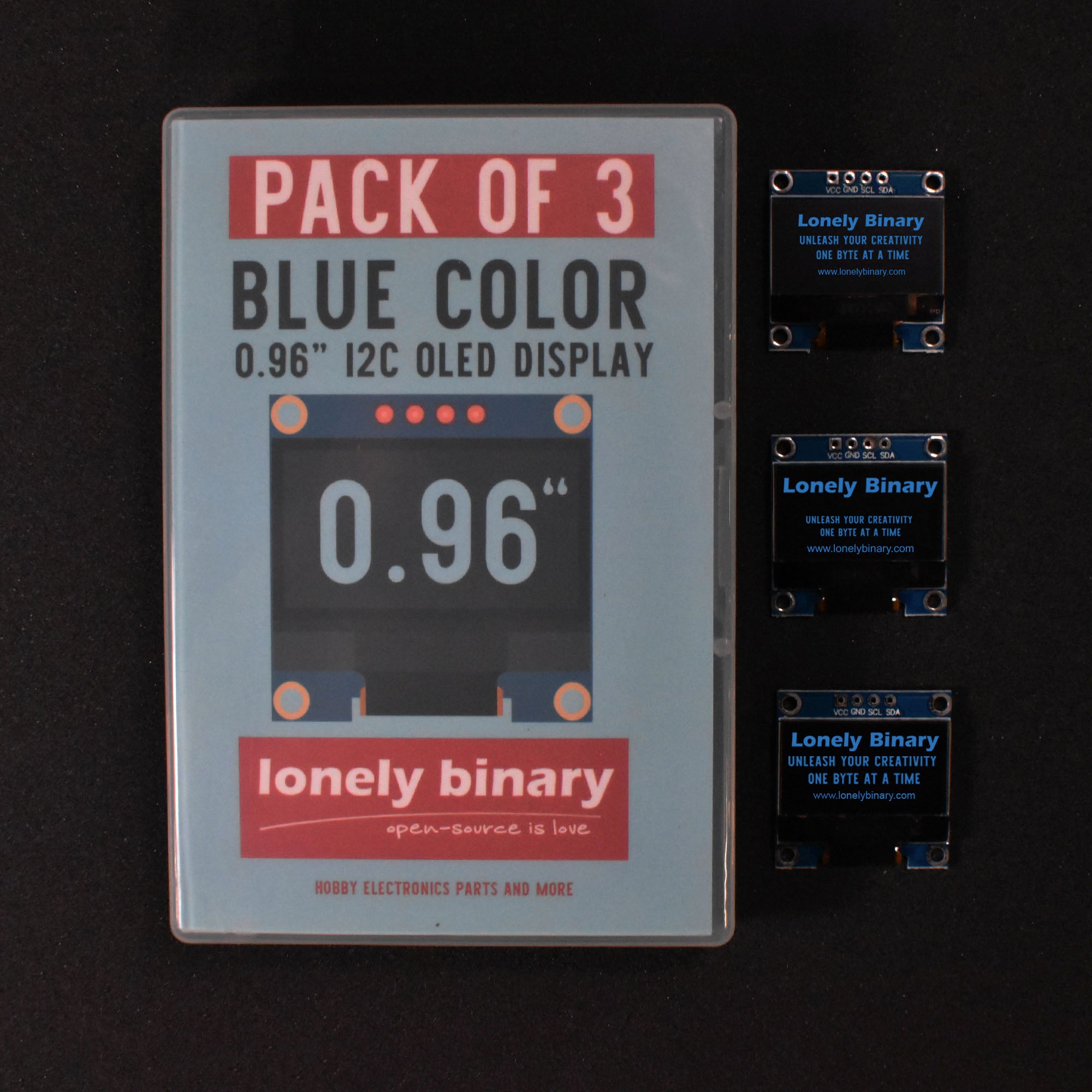 OLED 0.96" I2C Display – Lonely Binary
