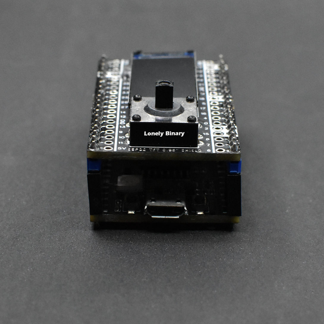 0.96" TFT with Joystick ESP32 Shield – Lonely Binary