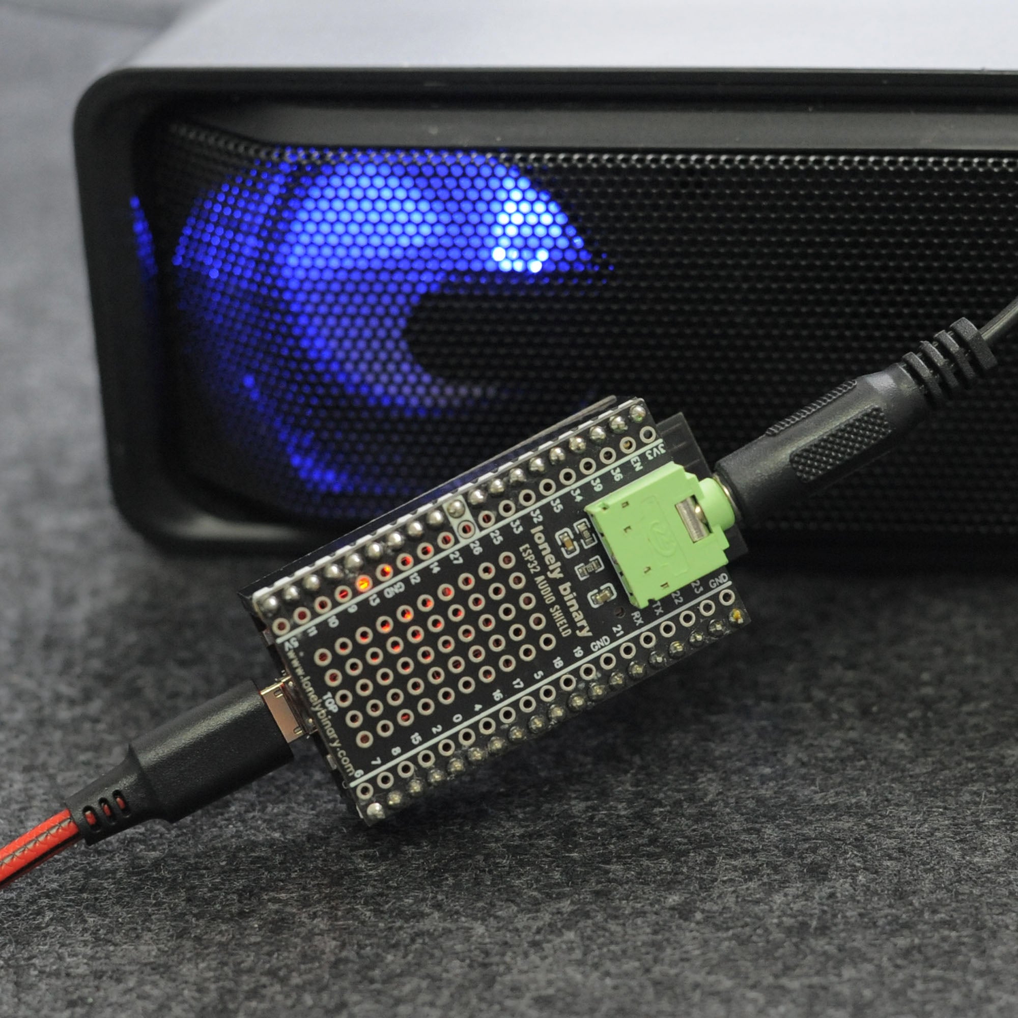 Audio ESP32 Shield – Lonely Binary