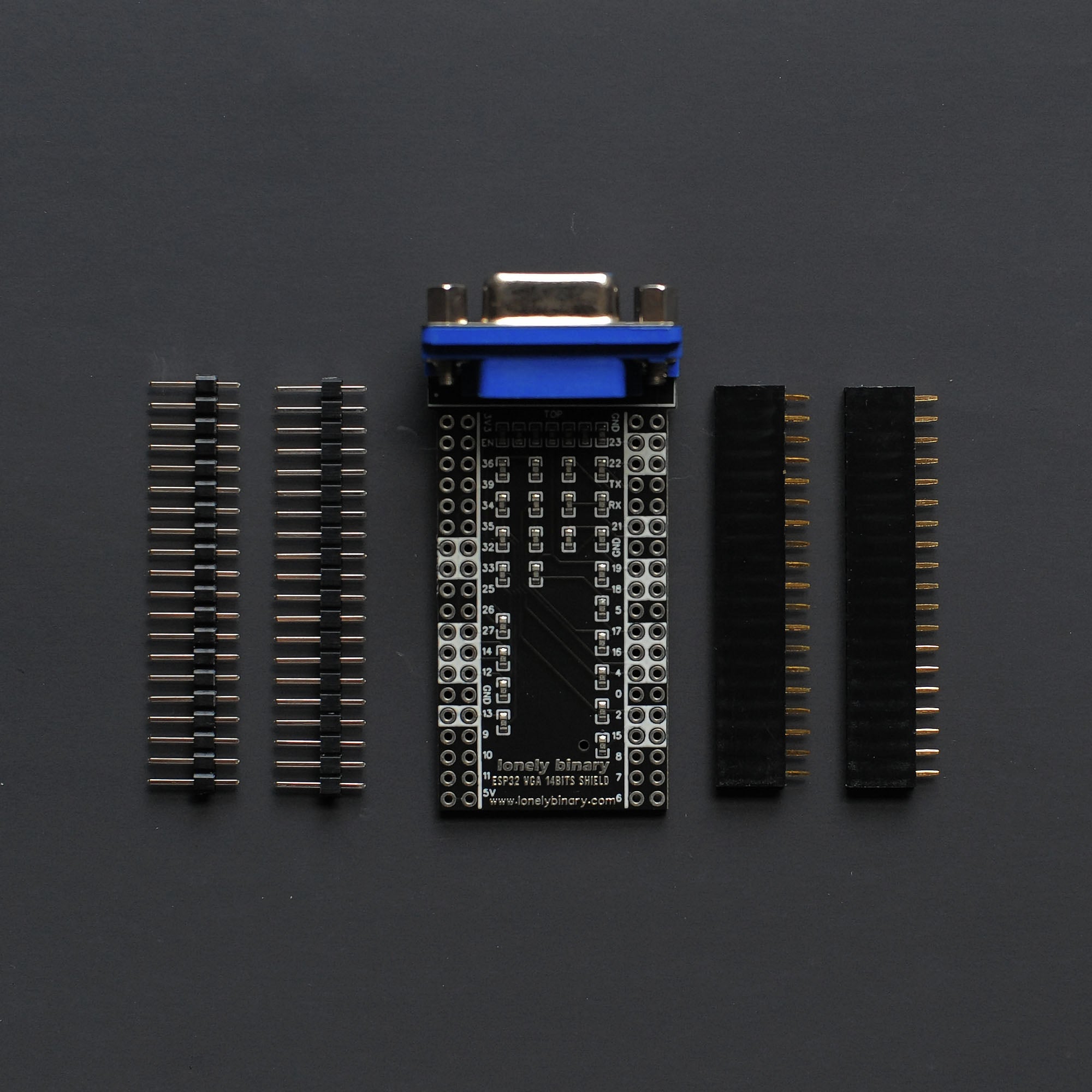VGA ESP32 Shield – Lonely Binary