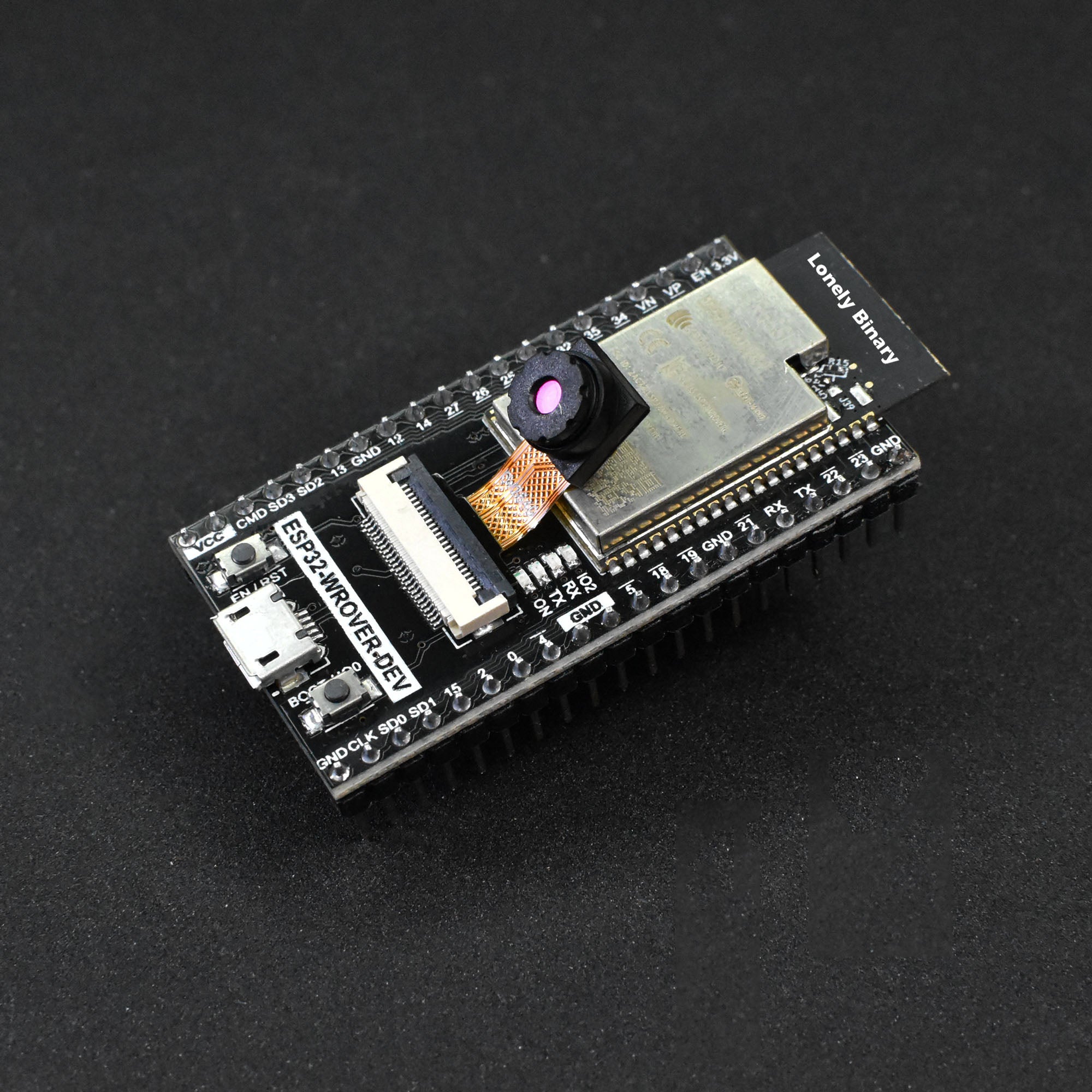 Esp32 Wrover Cam Board With Ov2640 Camera Lonely Binary