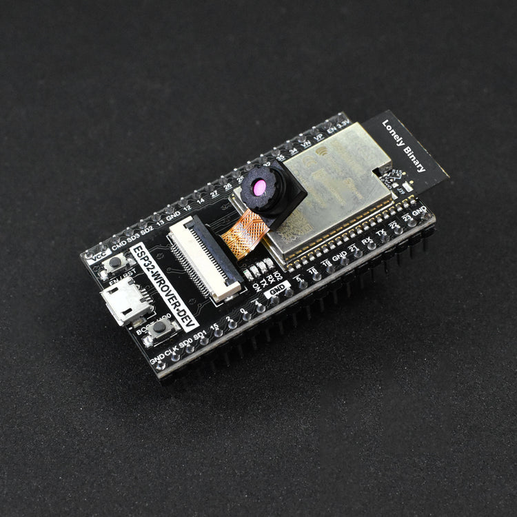 ESP32-Wrover CAM Board with OV2640 Camera – Lonely Binary