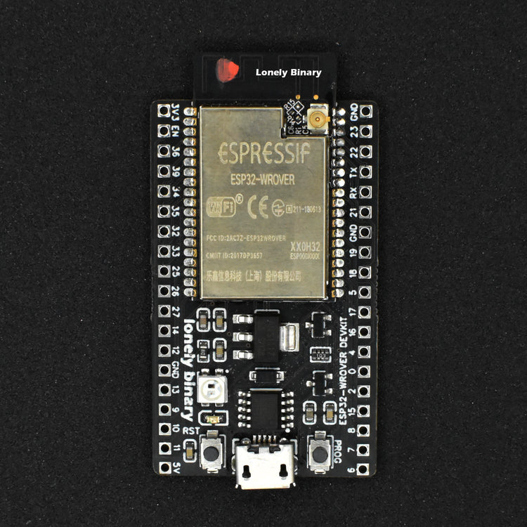 ESP32 Wrover - THE KING OF ESP32 – Lonely Binary