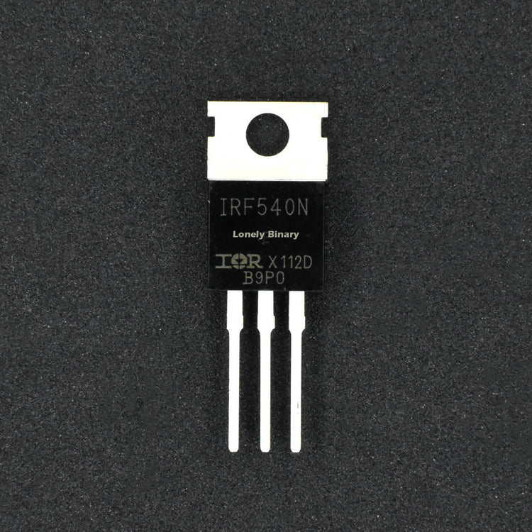 IRF540 Power MOSFET – Lonely Binary