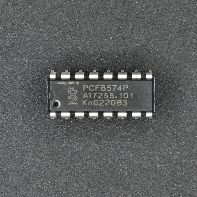 PCF8574 Remote 8-Bit IO Expander for I2C Bus – Lonely Binary