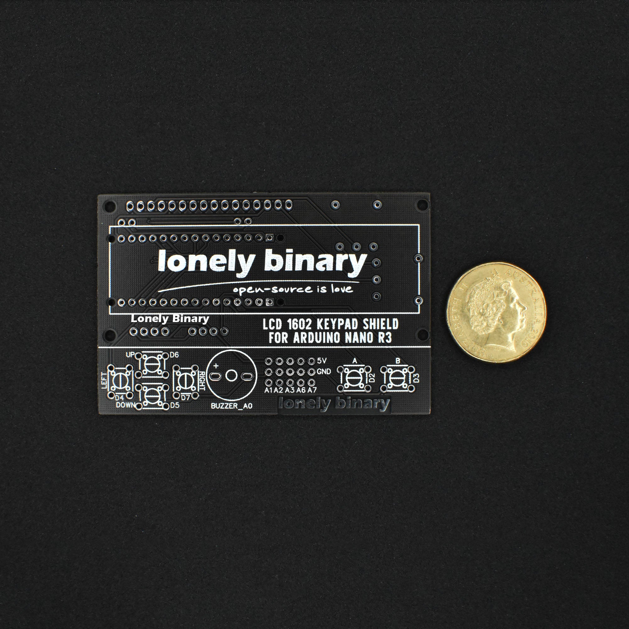 DIY LCD 1602 Keypad Shield for Nano – Lonely Binary