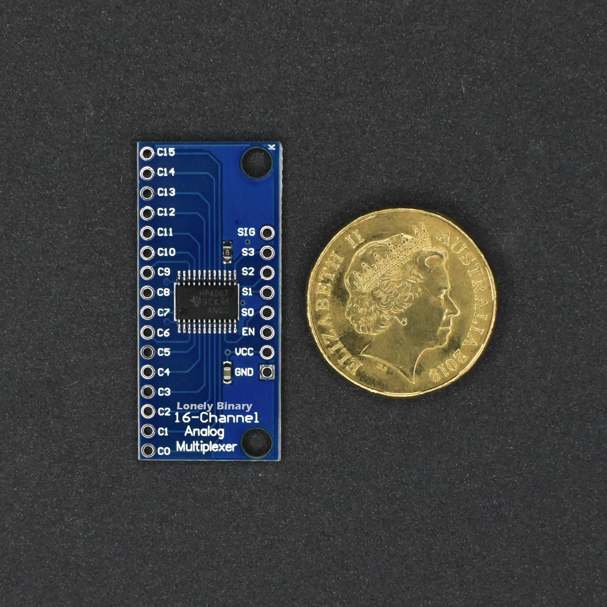 CD74HC4067 16-Channel Analog Digital Multiplexer – Lonely Binary