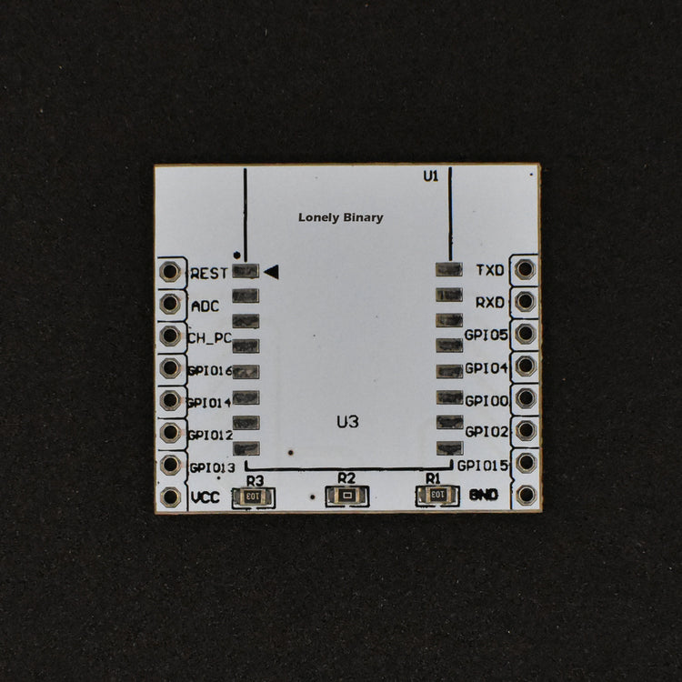 ESP8266 Module Breakout Board – Lonely Binary