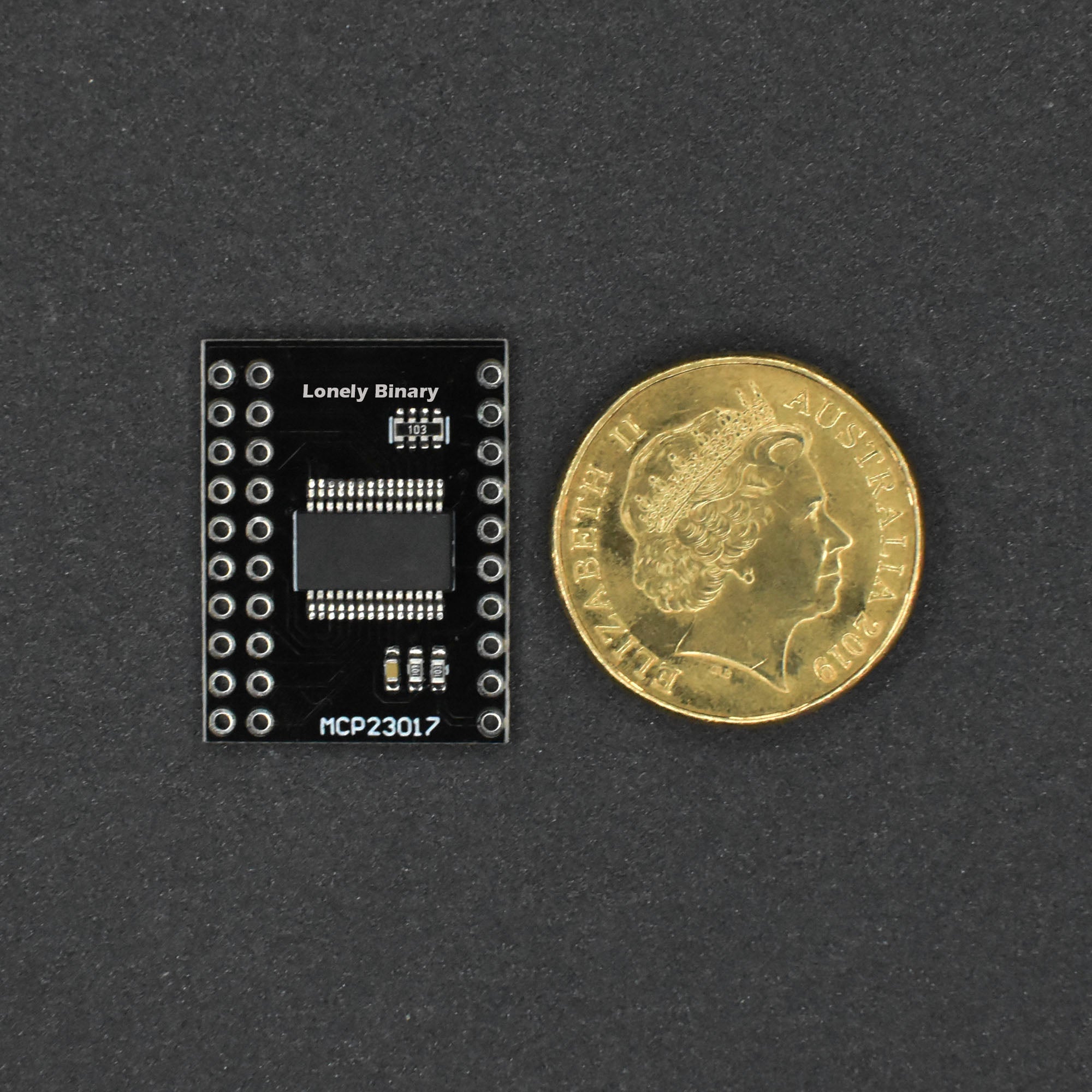 MCP23017 I2C 16 Digital IO Expansion Module – Lonely Binary