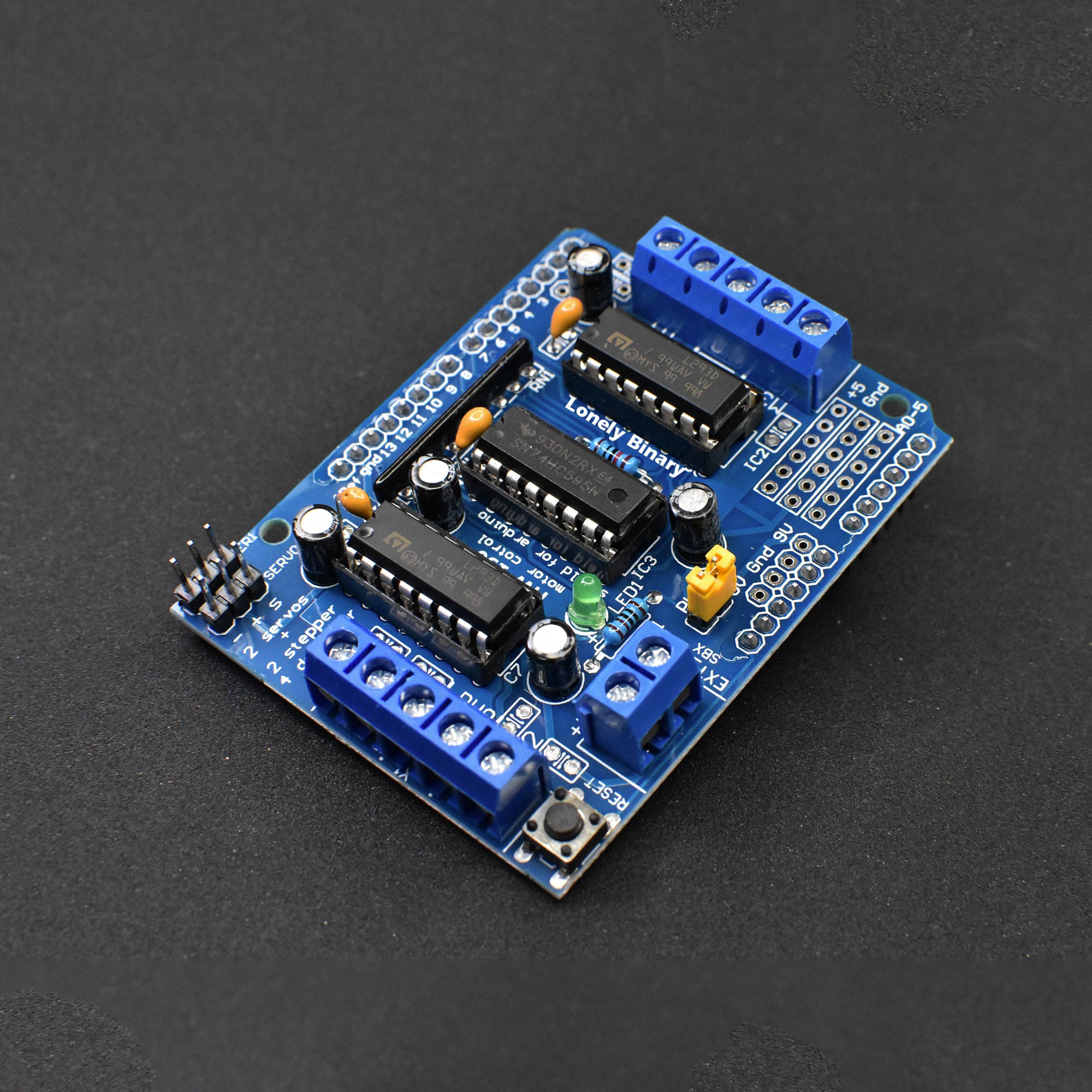 L293D Motor Shield – Lonely Binary
