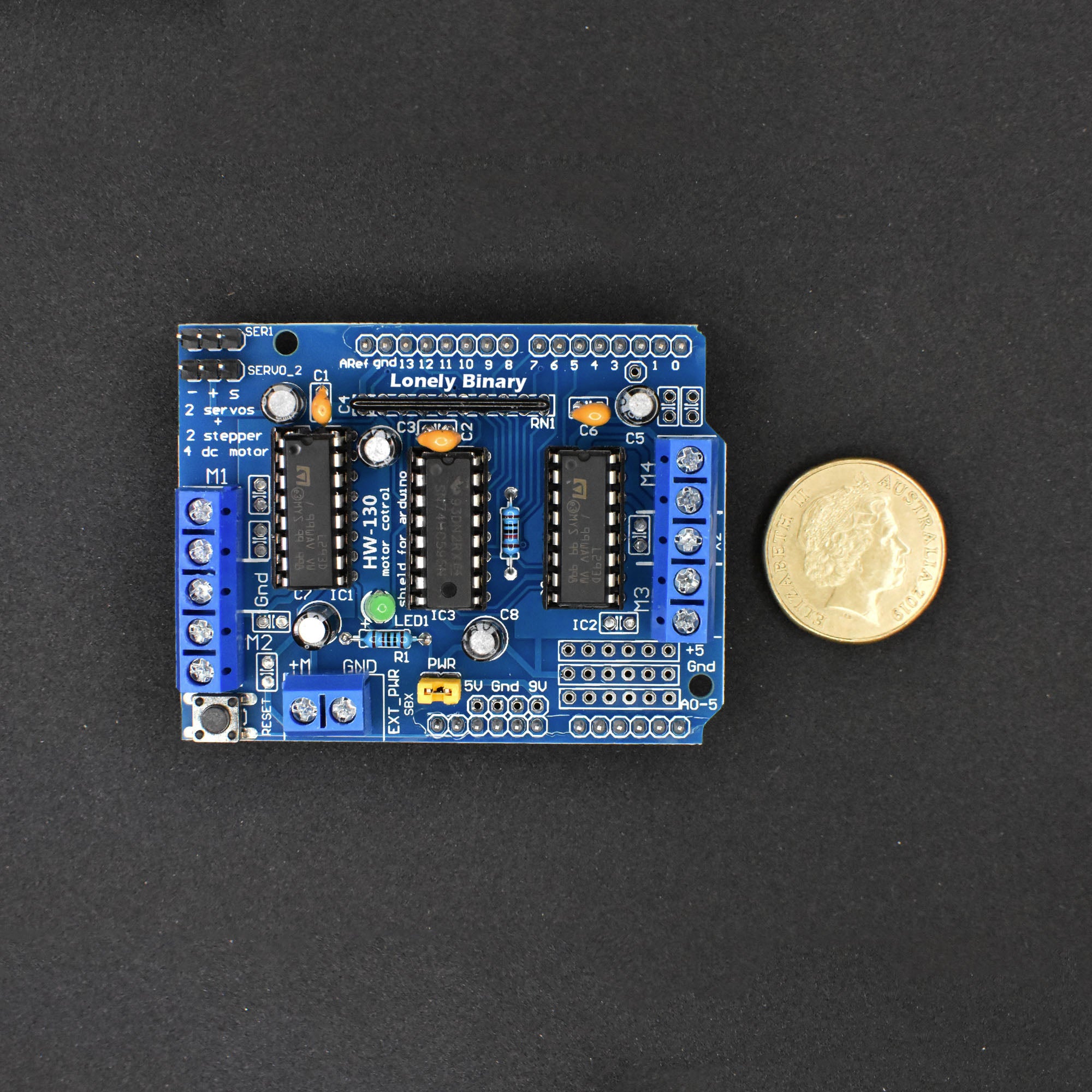 L293D Motor Shield – Lonely Binary