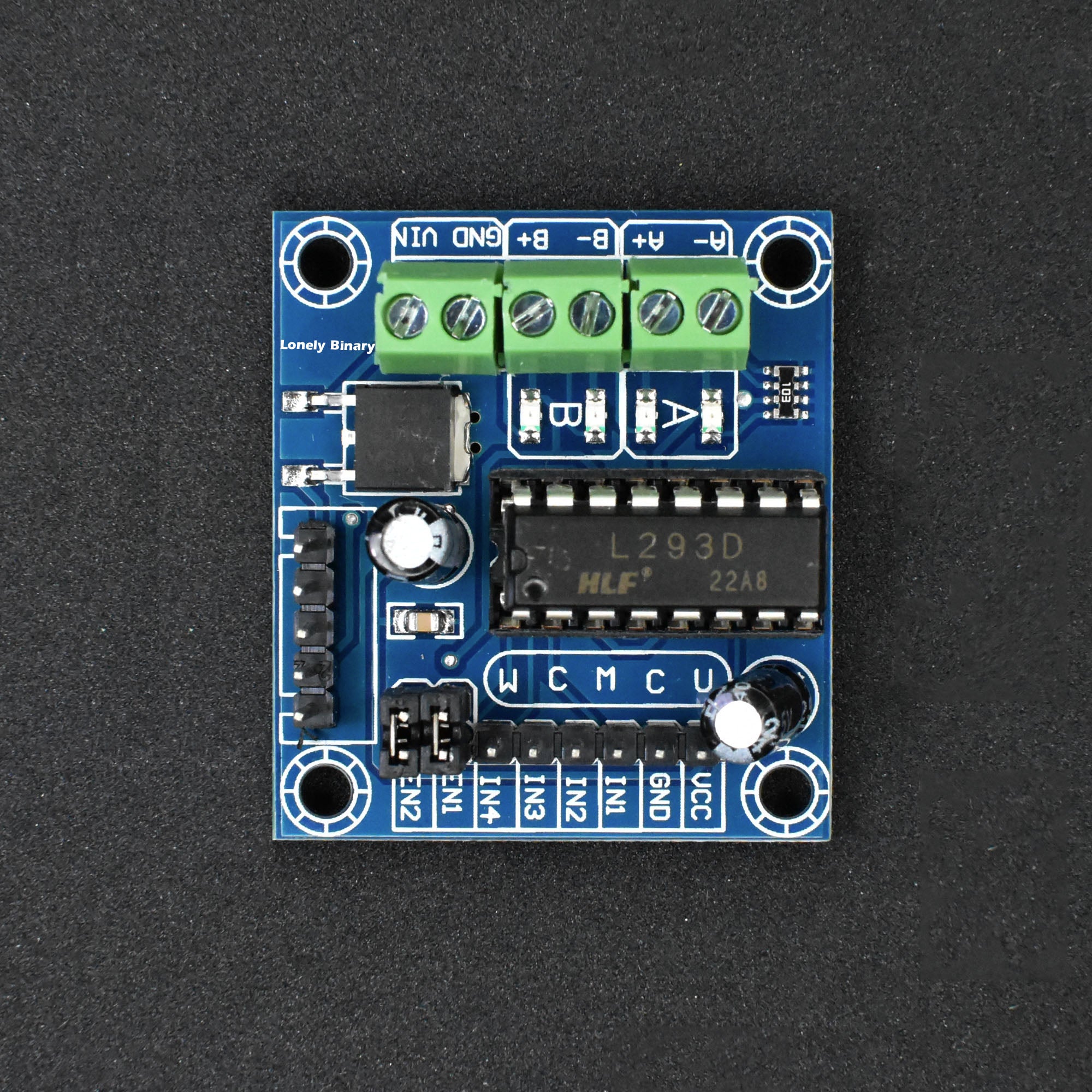 L293D Mini Motor Driver – Lonely Binary