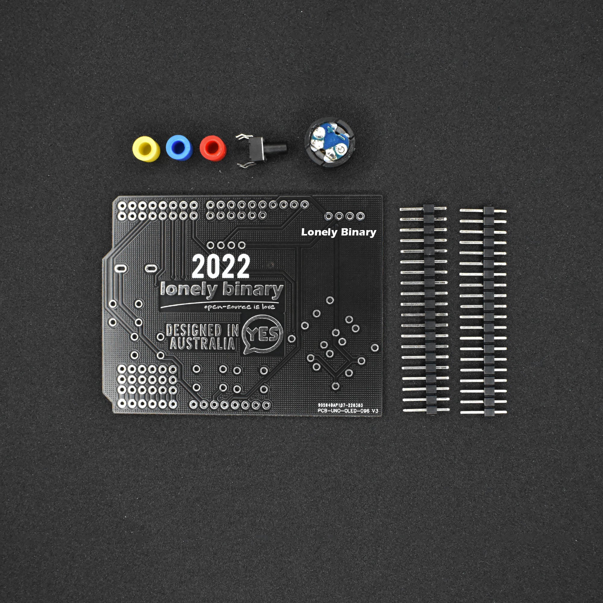 0.96 Inch OLED Keypad Shield - Soldering are required – Lonely Binary