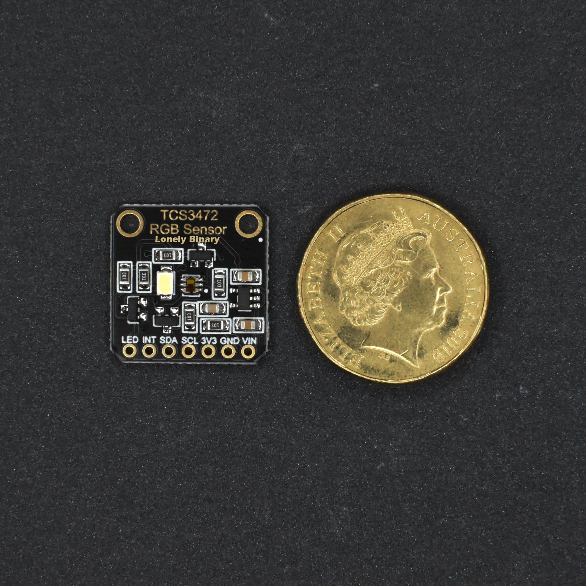 TCS34725 16-bit RGB Colour Sensor – Lonely Binary