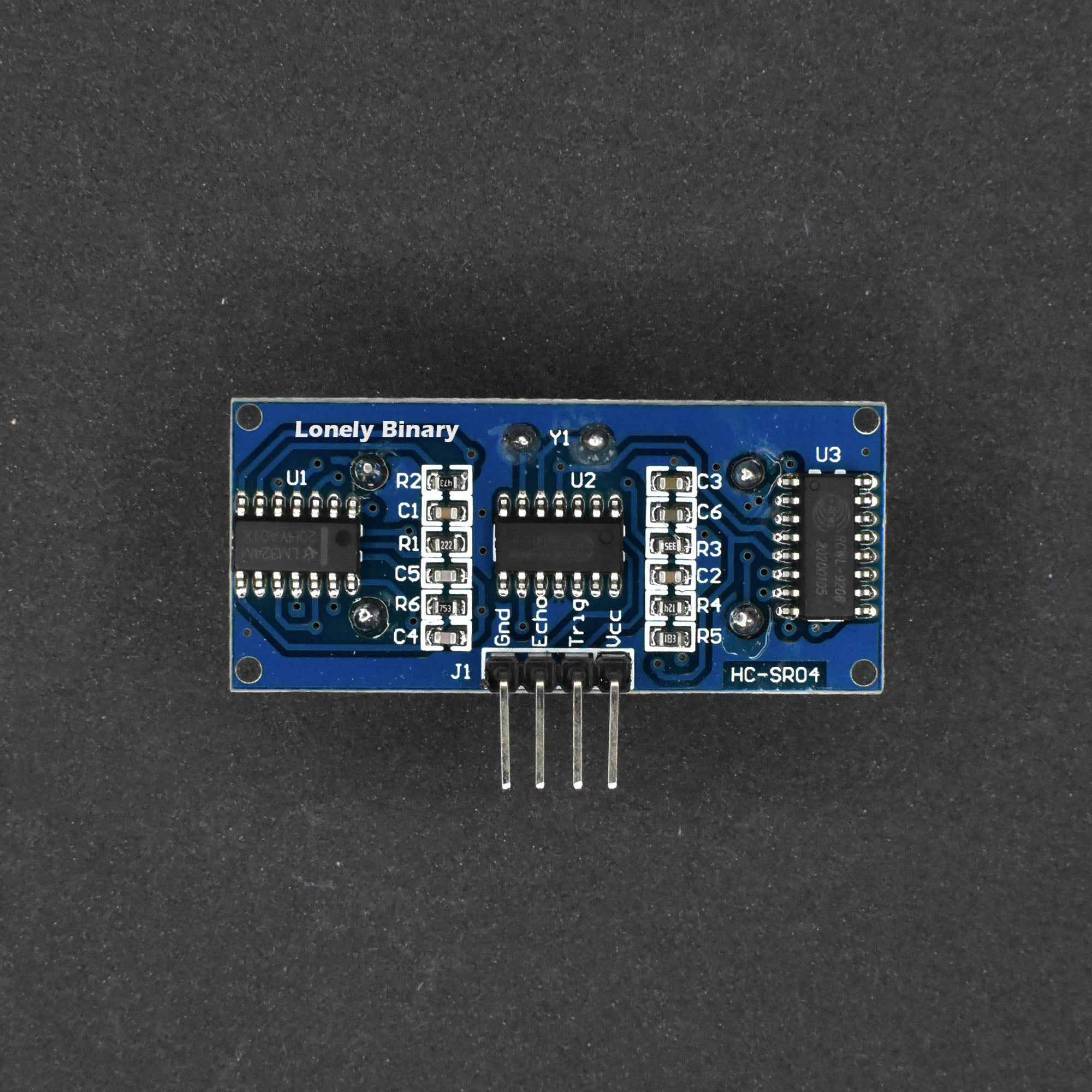 Ultrasonic Distance Sensor HC-SR04 – Lonely Binary