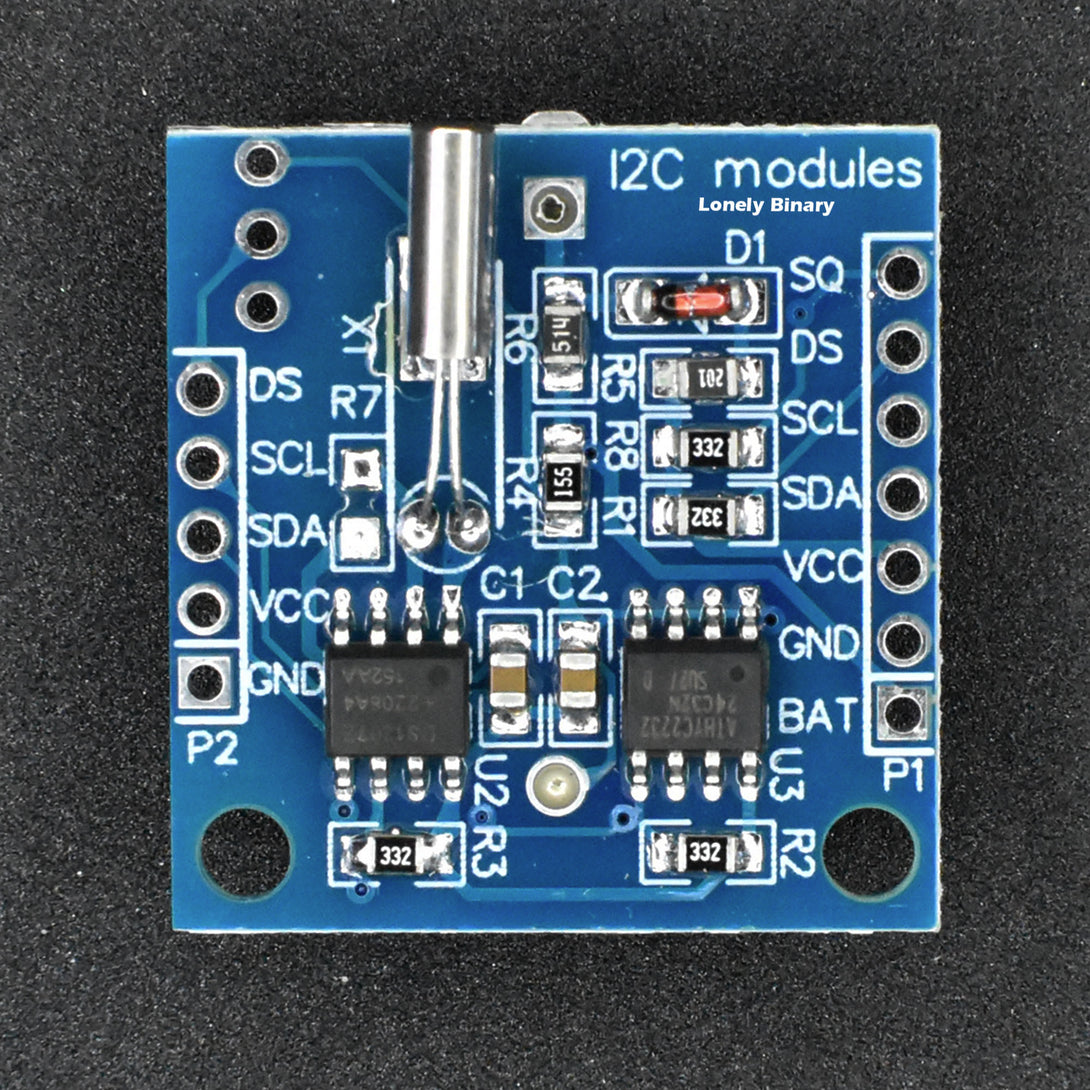 DS1307 Real-Time Clock RTC Module – Lonely Binary DS1307 Real-Time Clock RTC Module – Lonely Binary