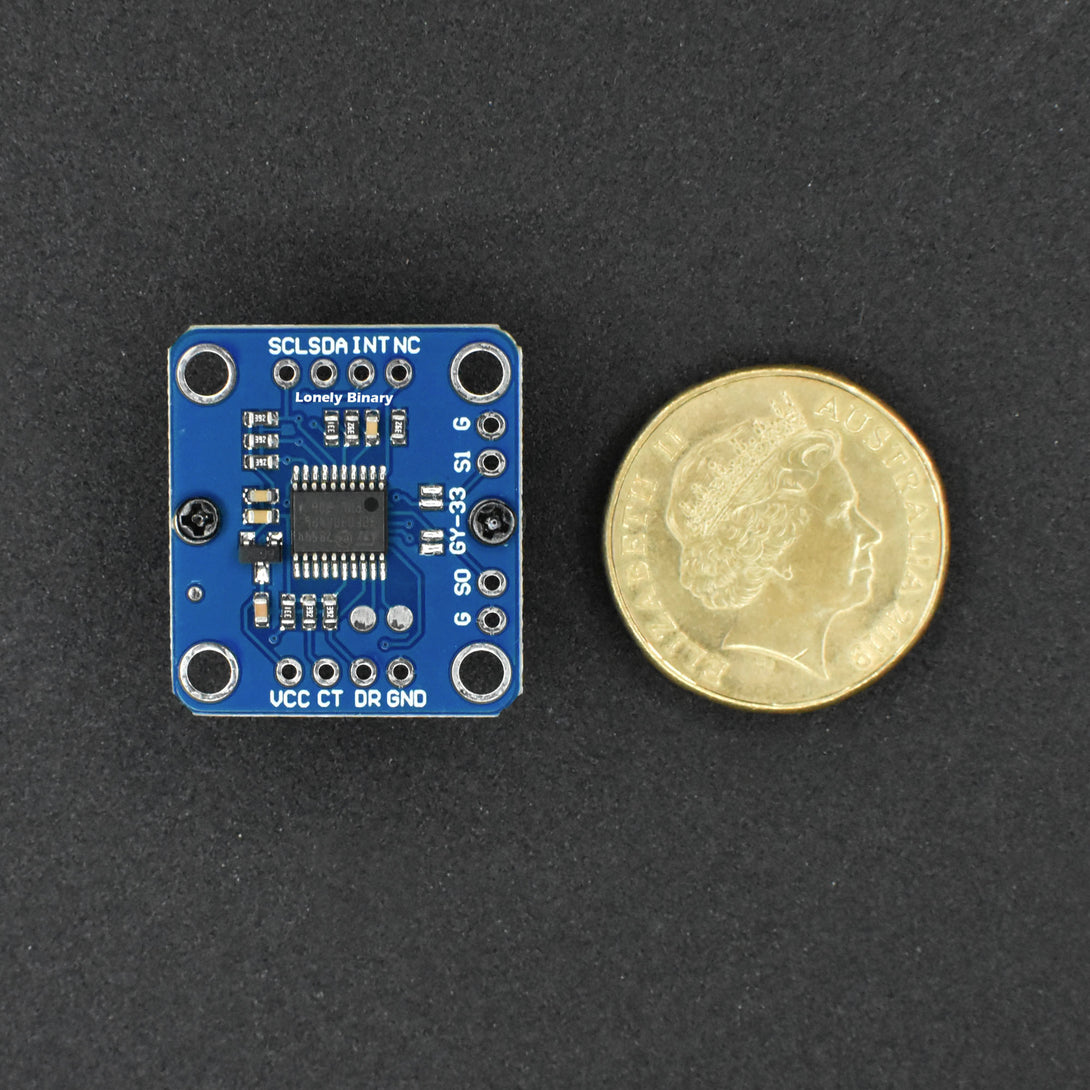 Tcs34725 Rgb Color Detector Sensor Lonely Binary