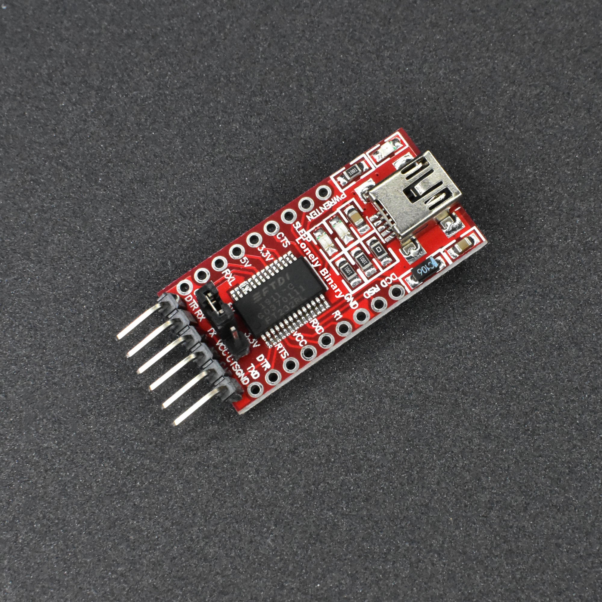 FT232RL USB To TTL Serial Adapter – Lonely Binary