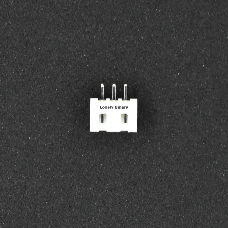 JST-XH 2.54 3-Pin Connector – Lonely Binary