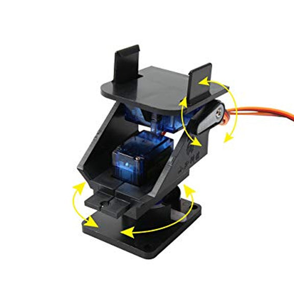 2-Axis Pan and Tilt Mount Servo Kit – Lonely Binary